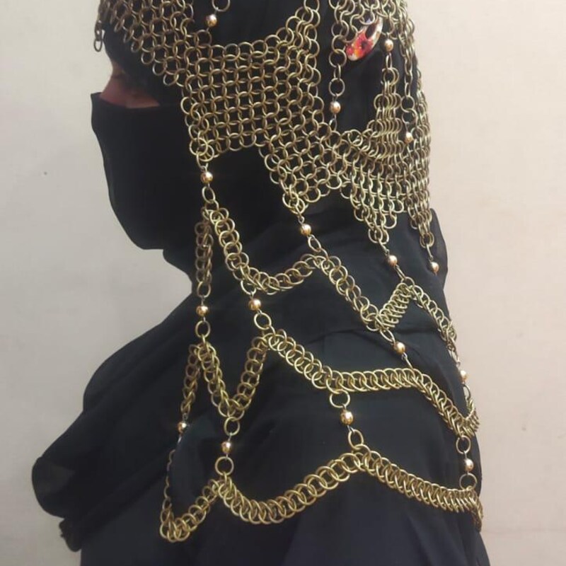 Chainmail Headdress - Etsy