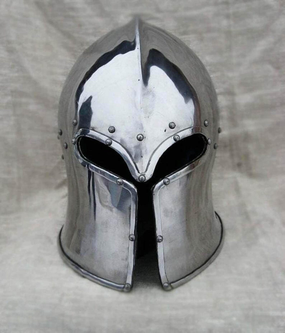 Wearable 18 Gauge Steel Medieval Helmet - Etsy