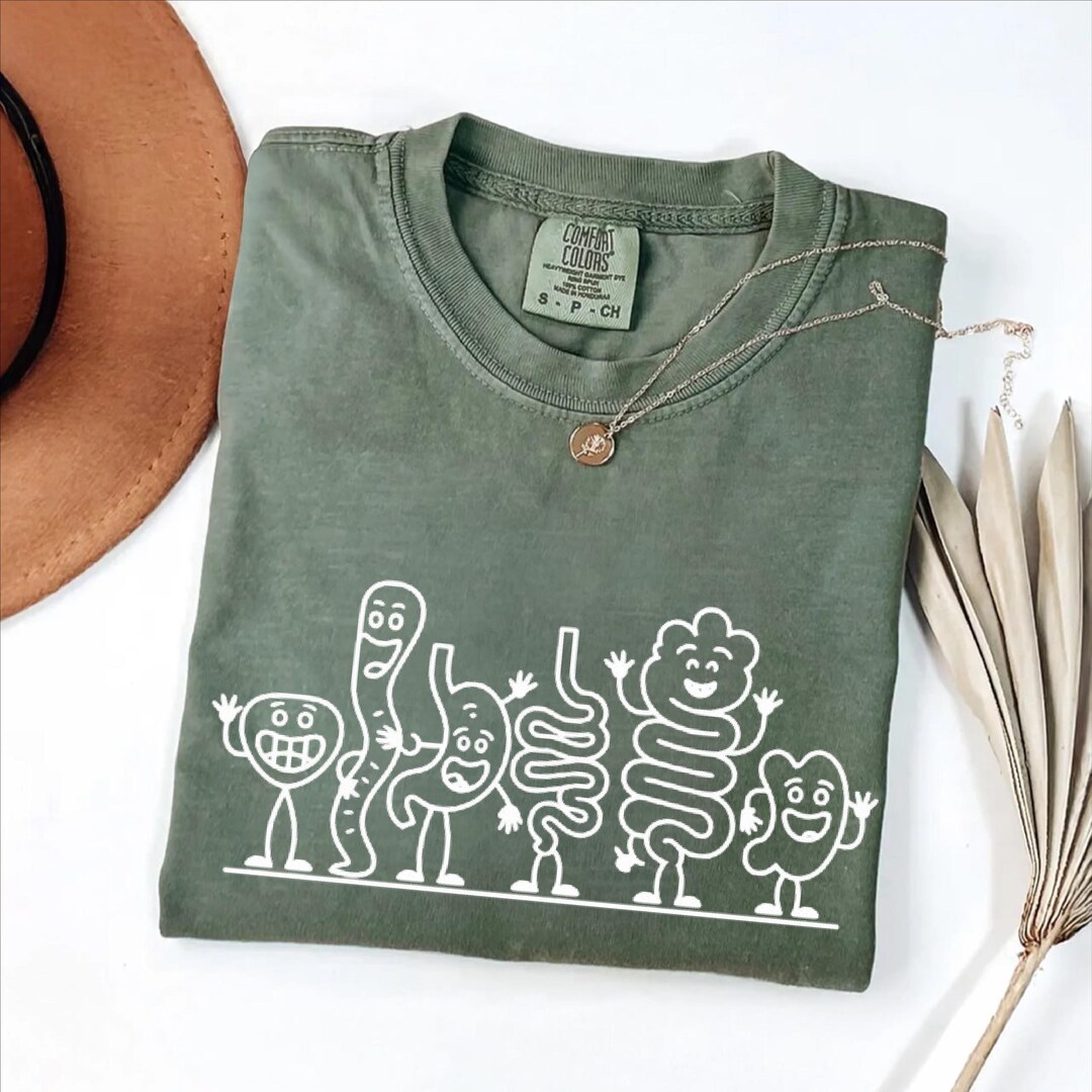 Comfort Colors Digestive System Shirt - Cute Tee for GI Nurses ...