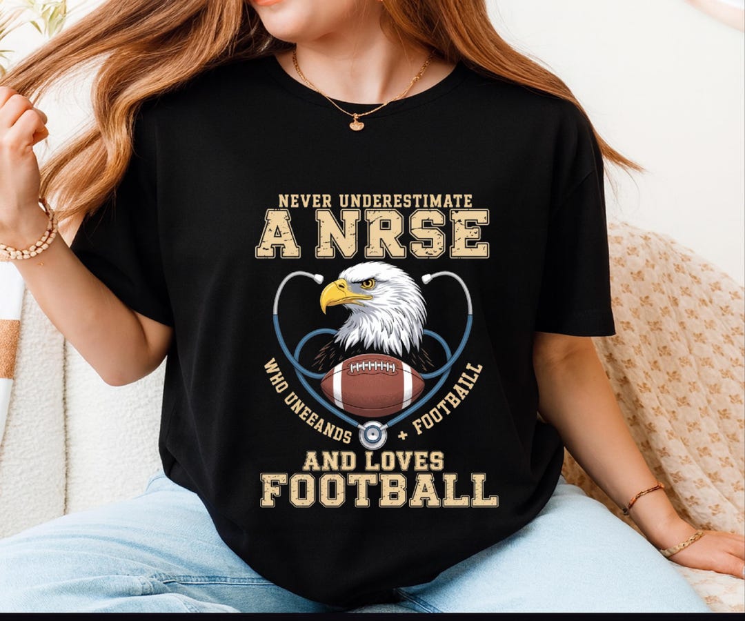 Nurse Eagle Football Tshirt Phil Eagle Nurse Unisex Tee, Customizable ...