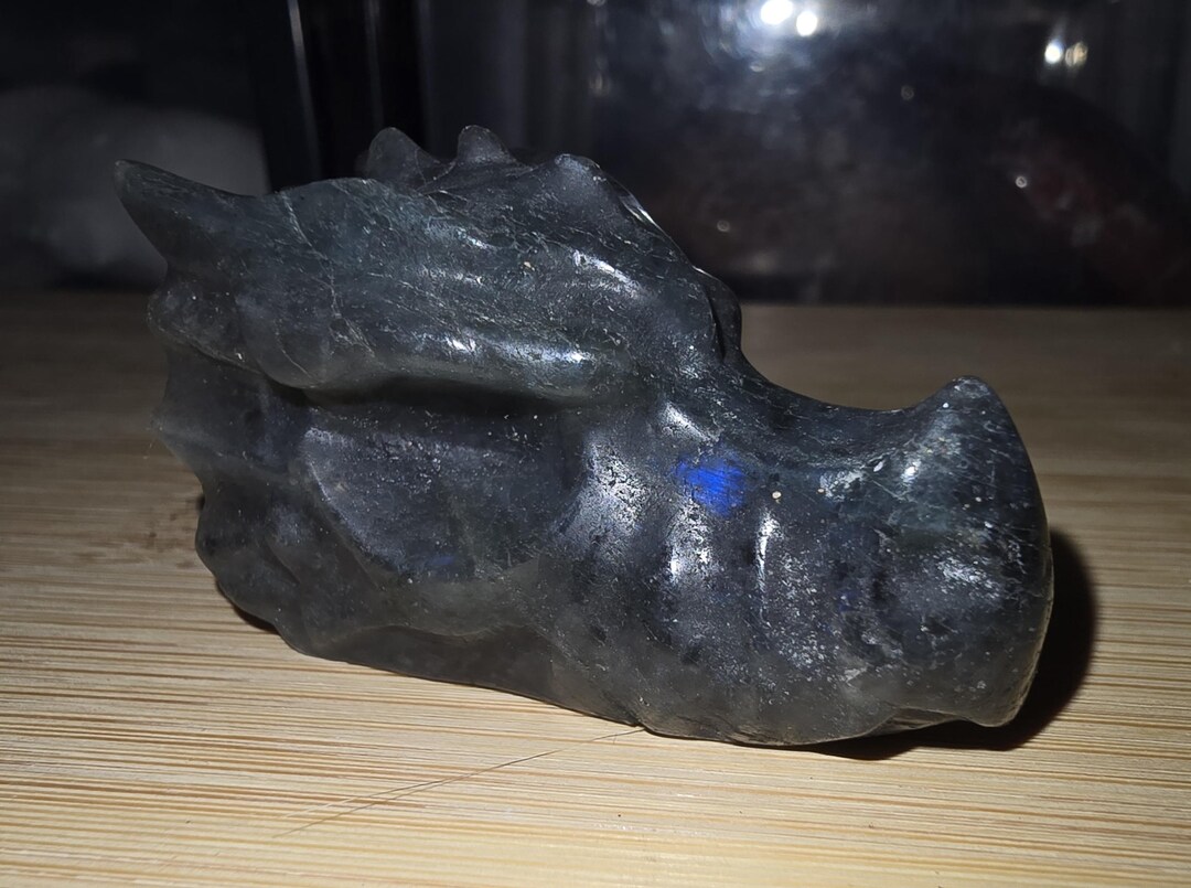Labradorite Dragon Head - Etsy
