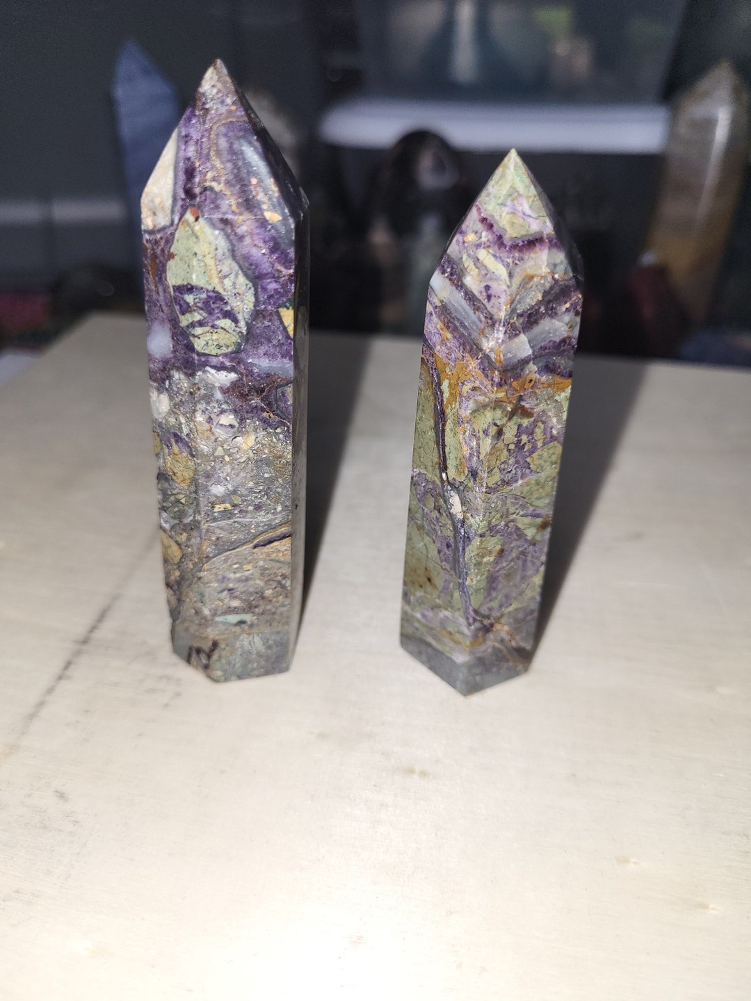 Fluorite Root Towers - Etsy