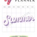 Seasons Monthly Planner | Winter, Summer, Spring, Autumn | Digital ...