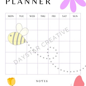 Seasons Monthly Planner | Winter, Summer, Spring, Autumn | Digital ...