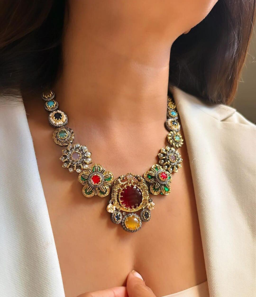 Royal Sabyasachi Neckless Sabyasachi Jewelry Sabyasachi Choker ...