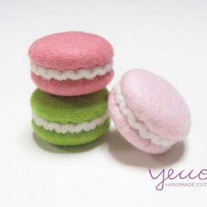 PDF Pattern for Felt - Cookies and Macaroons Pattern and Tutorial ...