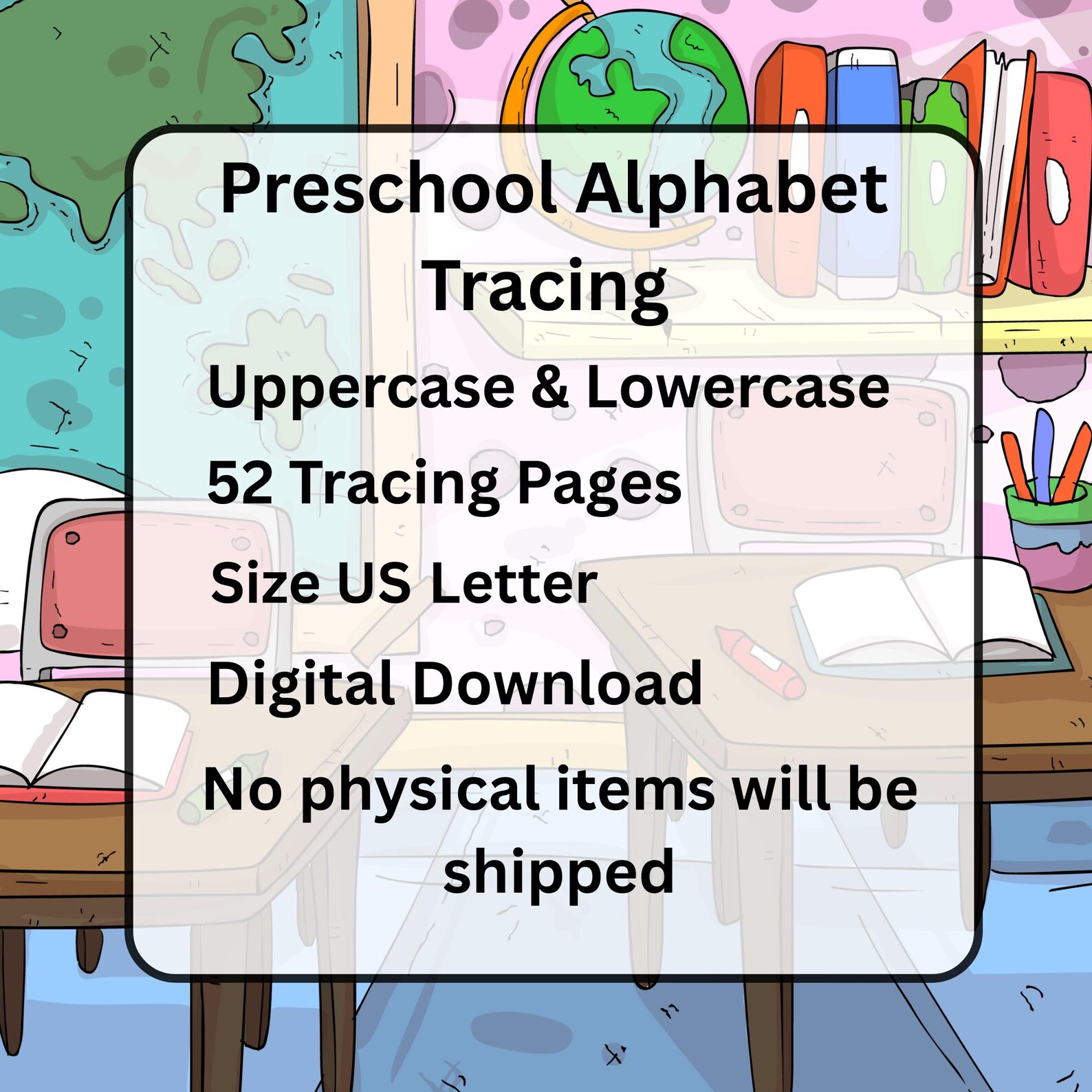 Alphabet Tracing Book A-Z: Handwriting Practice for Kids (PDF Download ...