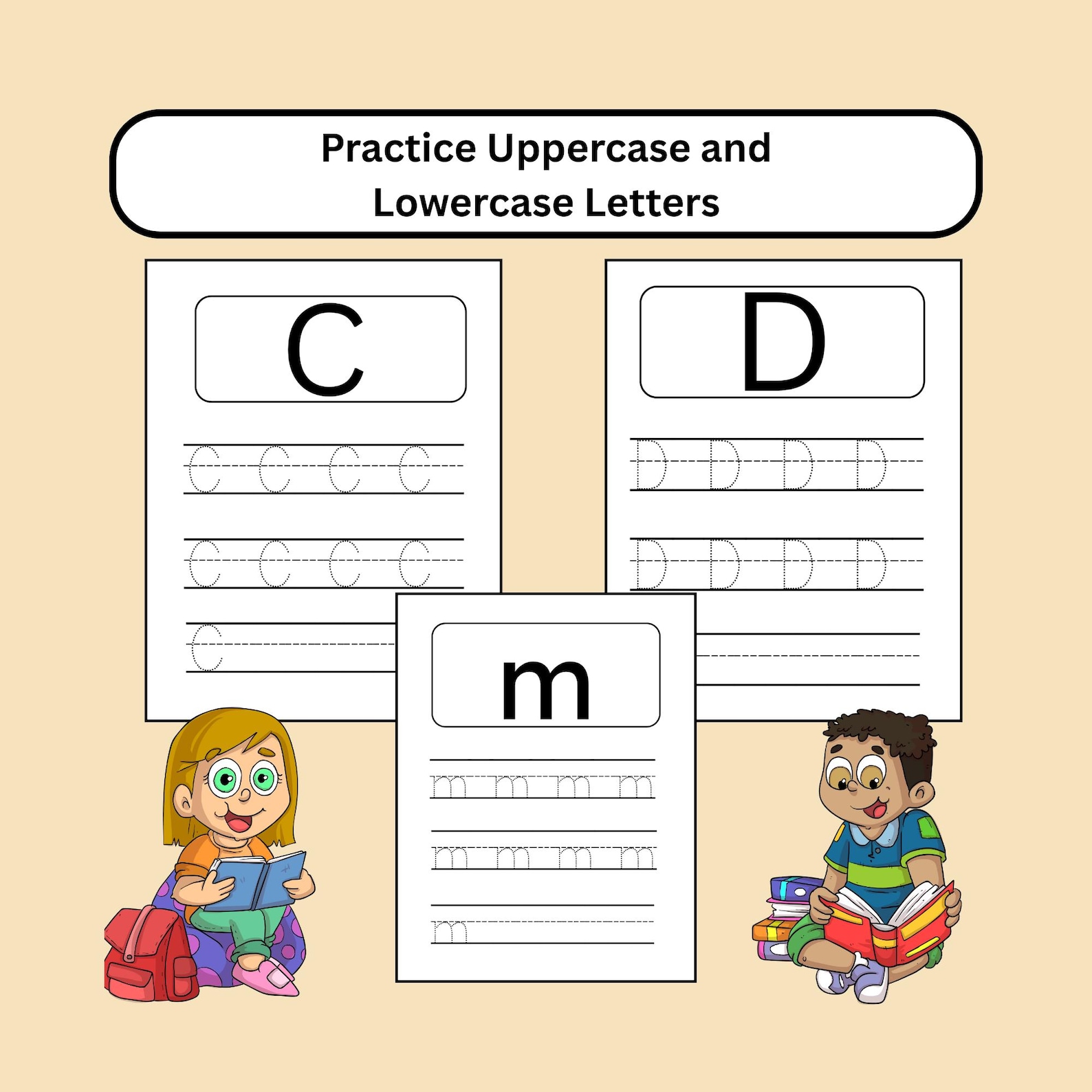 Alphabet Tracing Book A-Z: Handwriting Practice for Kids (PDF Download ...