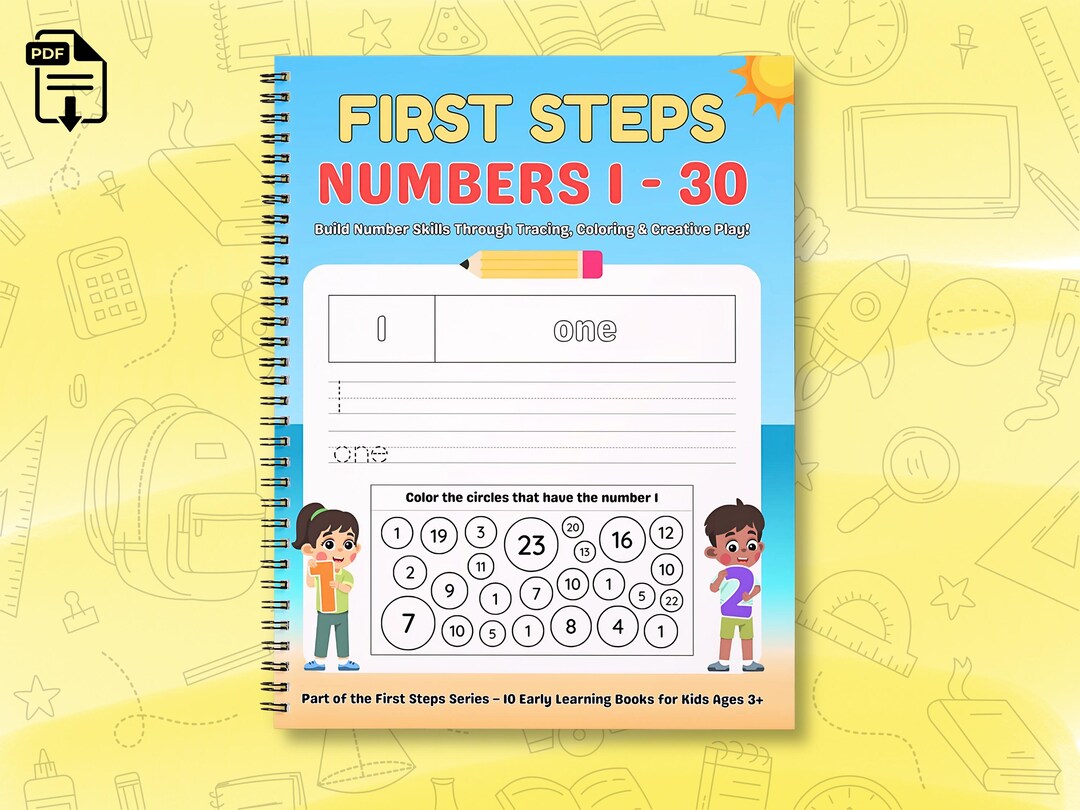 First Steps Collection Book 2 L Pre-k L Kindergarten L Pre-school L ...