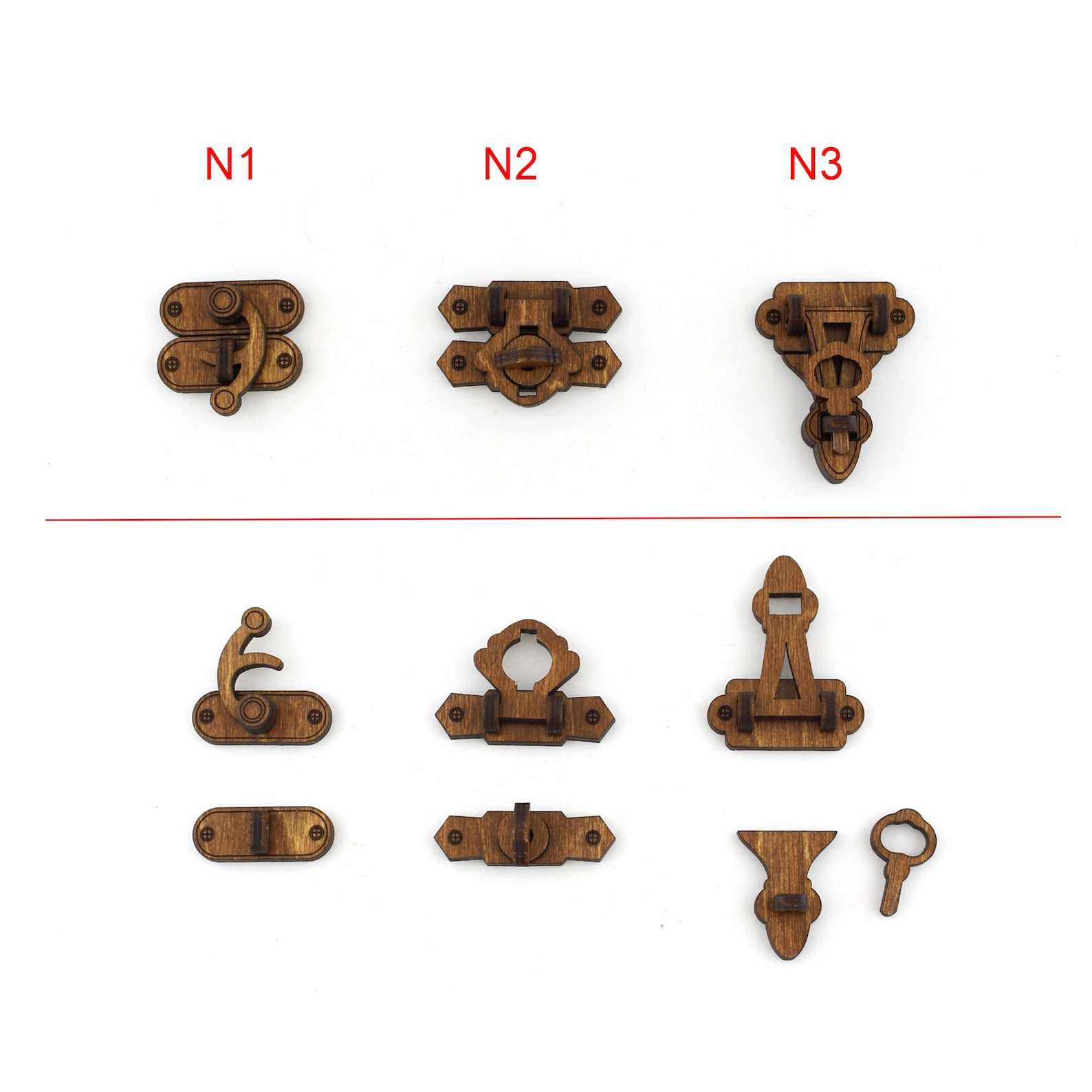 Laser Cut Locks | 3 Models, SVG Castles, (digital Download) - Etsy