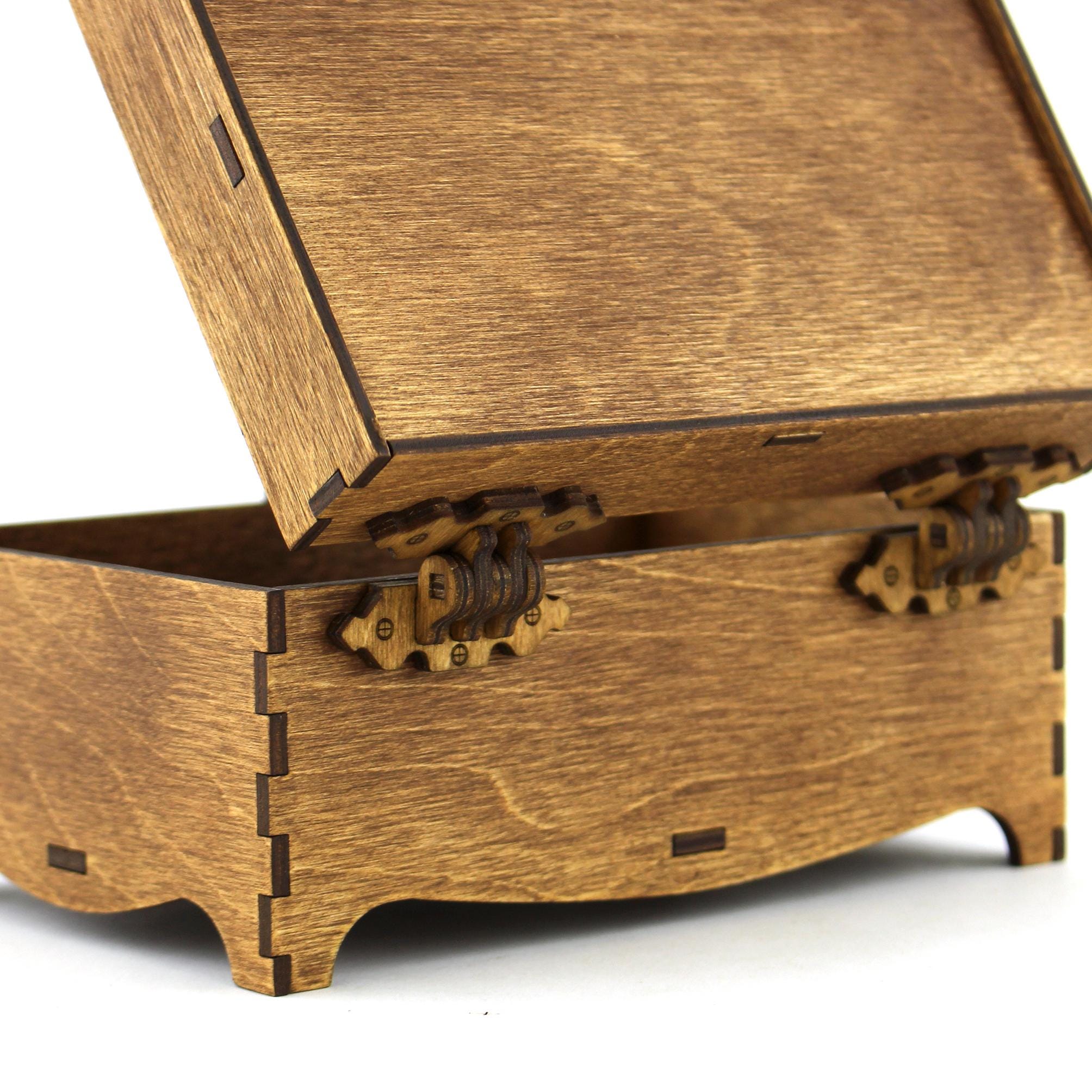 Wooden Hinge. Laser Cut File. 2 Models. Hinge SVG. Cnc File. DXF, Ai ...