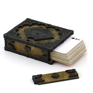 Laser Cut Card Deck Box File | Ornate (svg, Dxf, Cdr, Ai) (digital ...