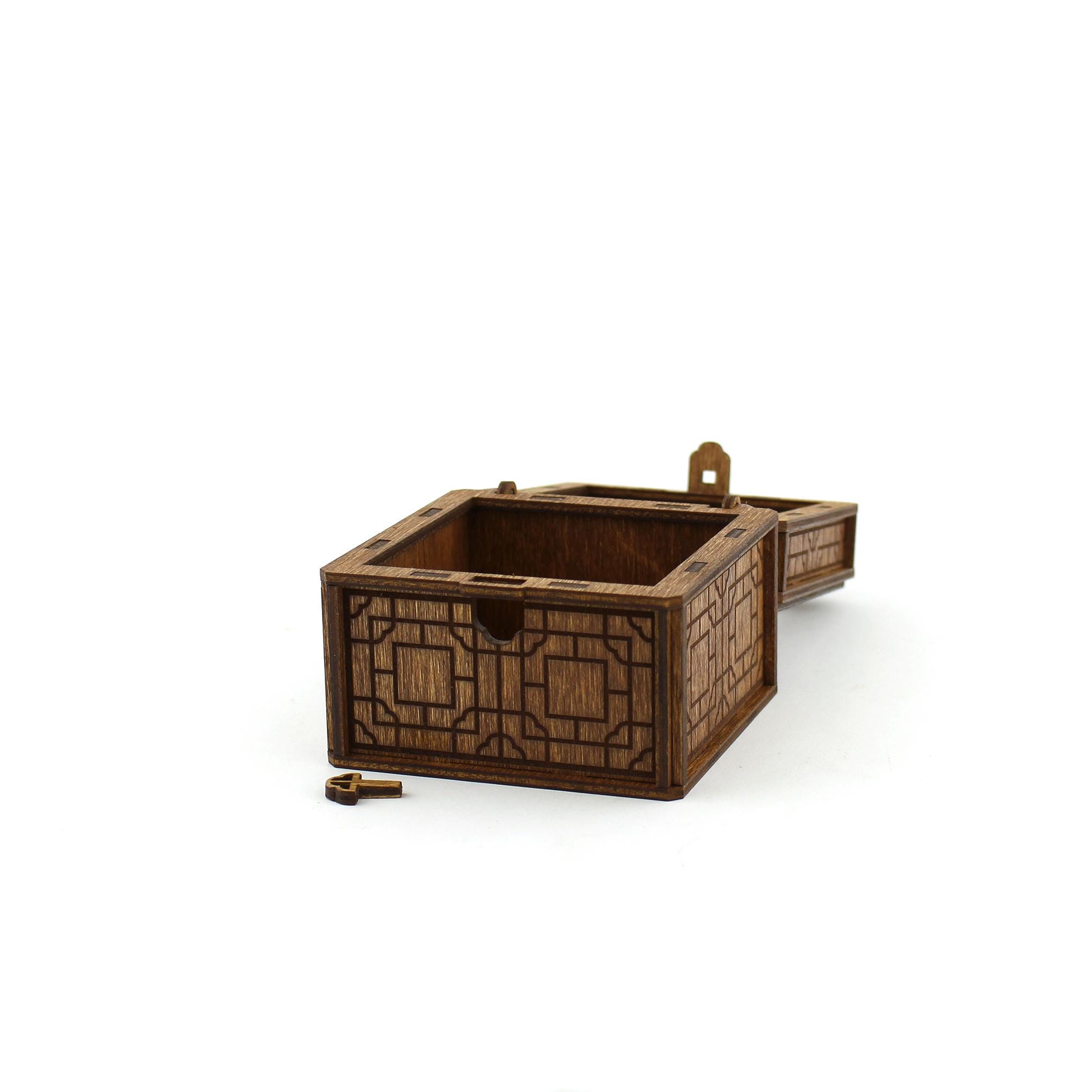 Laser Cut Watch Box File: Cnc Ready, SVG, DXF, Ai, CDR (digital ...