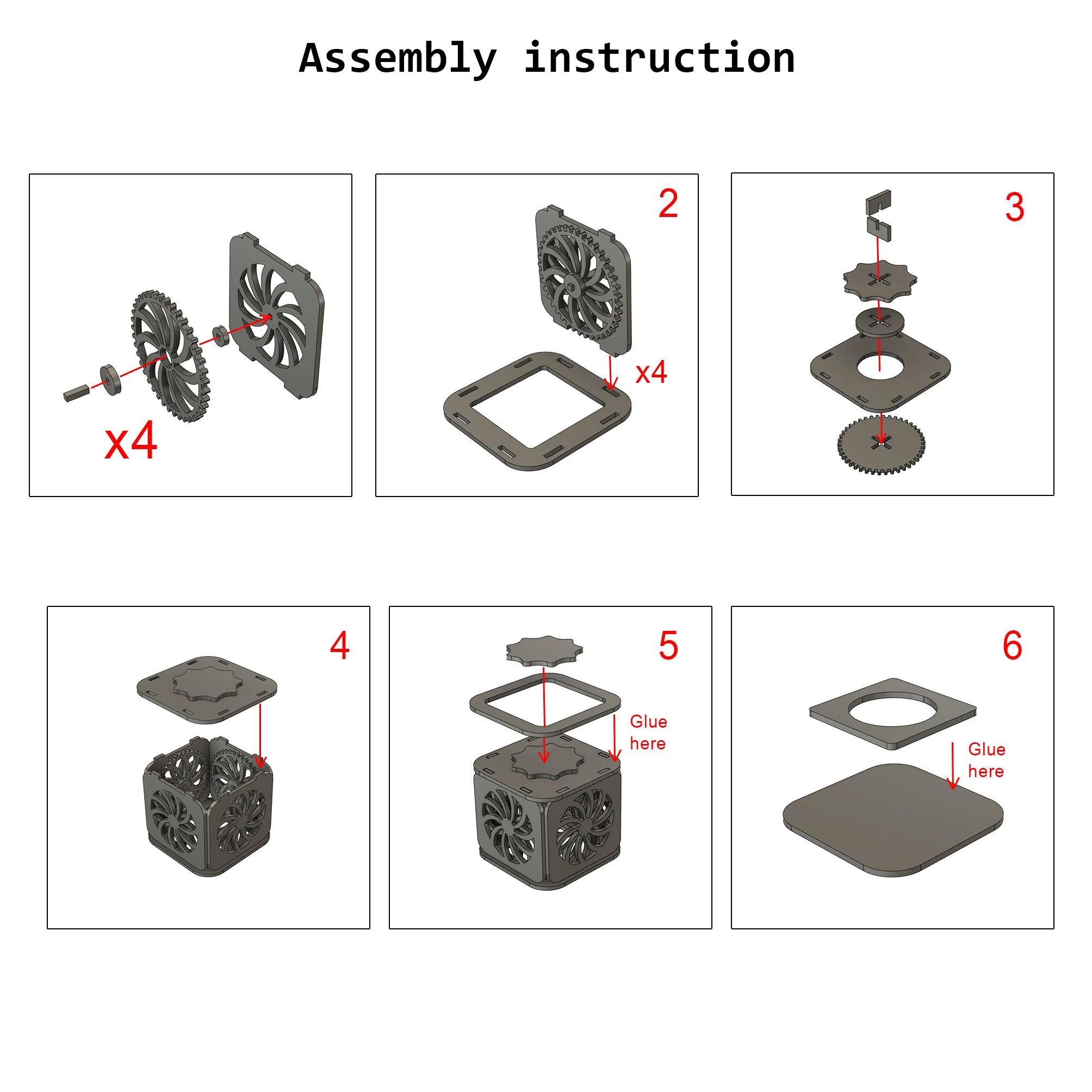 Kinetic Candle Holder | Laser Cut File | 4 Models | SVG Holders | CNC ...