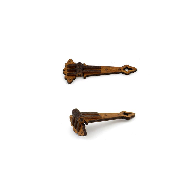 Wooden Hinge. Laser Cut File. 2 Models. Hinge SVG. Cnc File. DXF, Ai ...