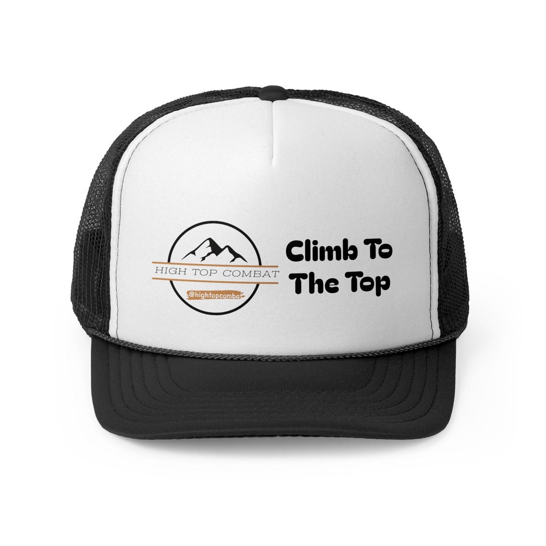 Climb to the Top Trucker Cap | Adventure Hat for Outdoor Enthusiasts ...