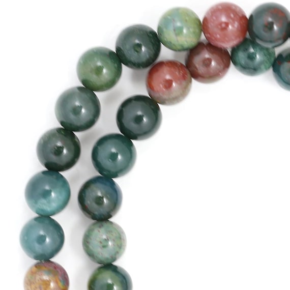 Indian Bloodstone Beads 6mm Round | Etsy