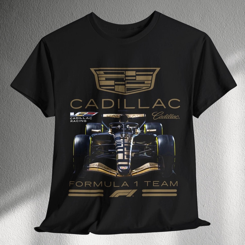 Cadillac F1 Shirt - Etsy