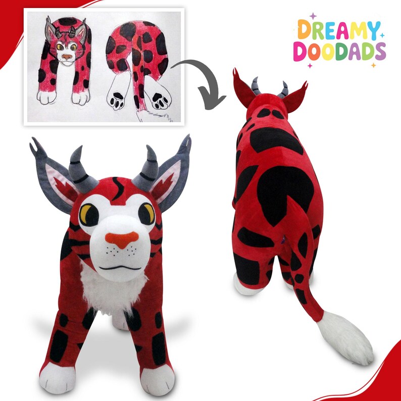 Custom Plushie From Child's Drawing: Handmade Keepsake Toy - Etsy Canada