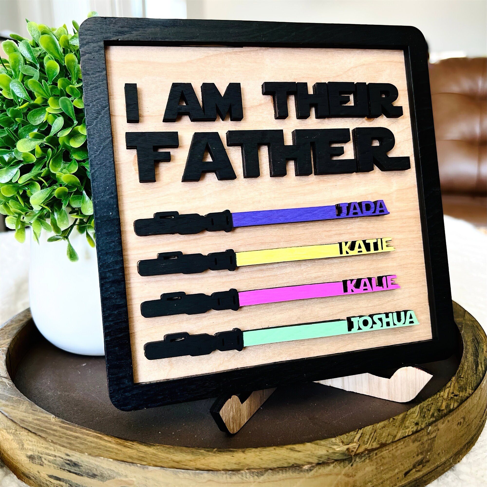 Dad Wooden Sign - Etsy