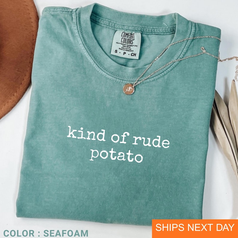 Funny Thanksgiving Couples Shirt, Sweet Potato Kind of Rude Potato ...