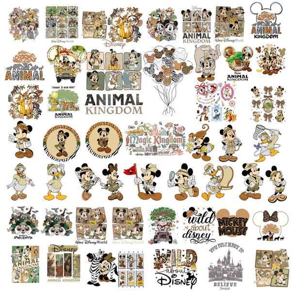 Animal Kingdom Bluey - Etsy UK