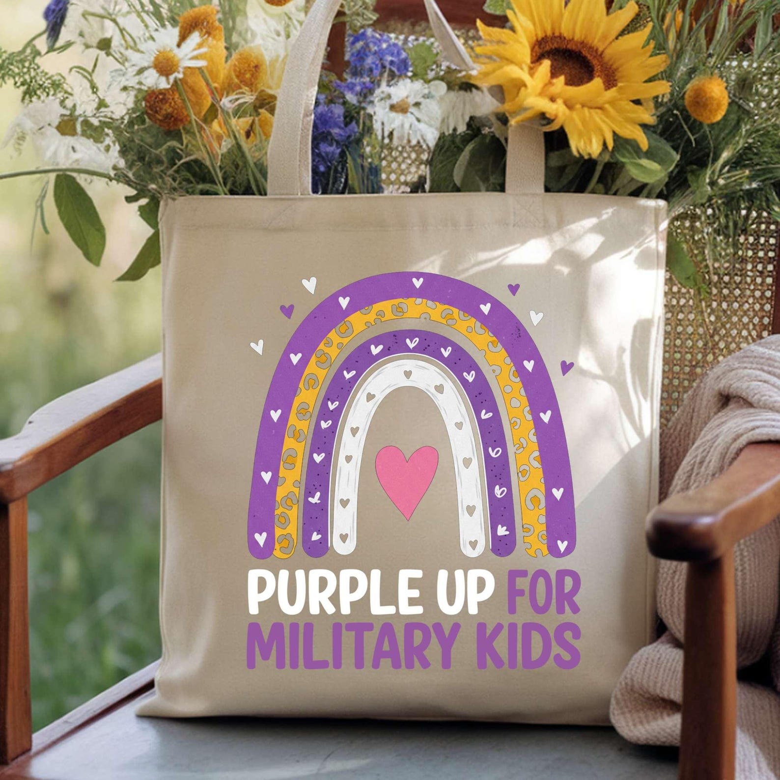 Purple up Month PNG Bundle, Military Kids Awareness Designs, Month of ...