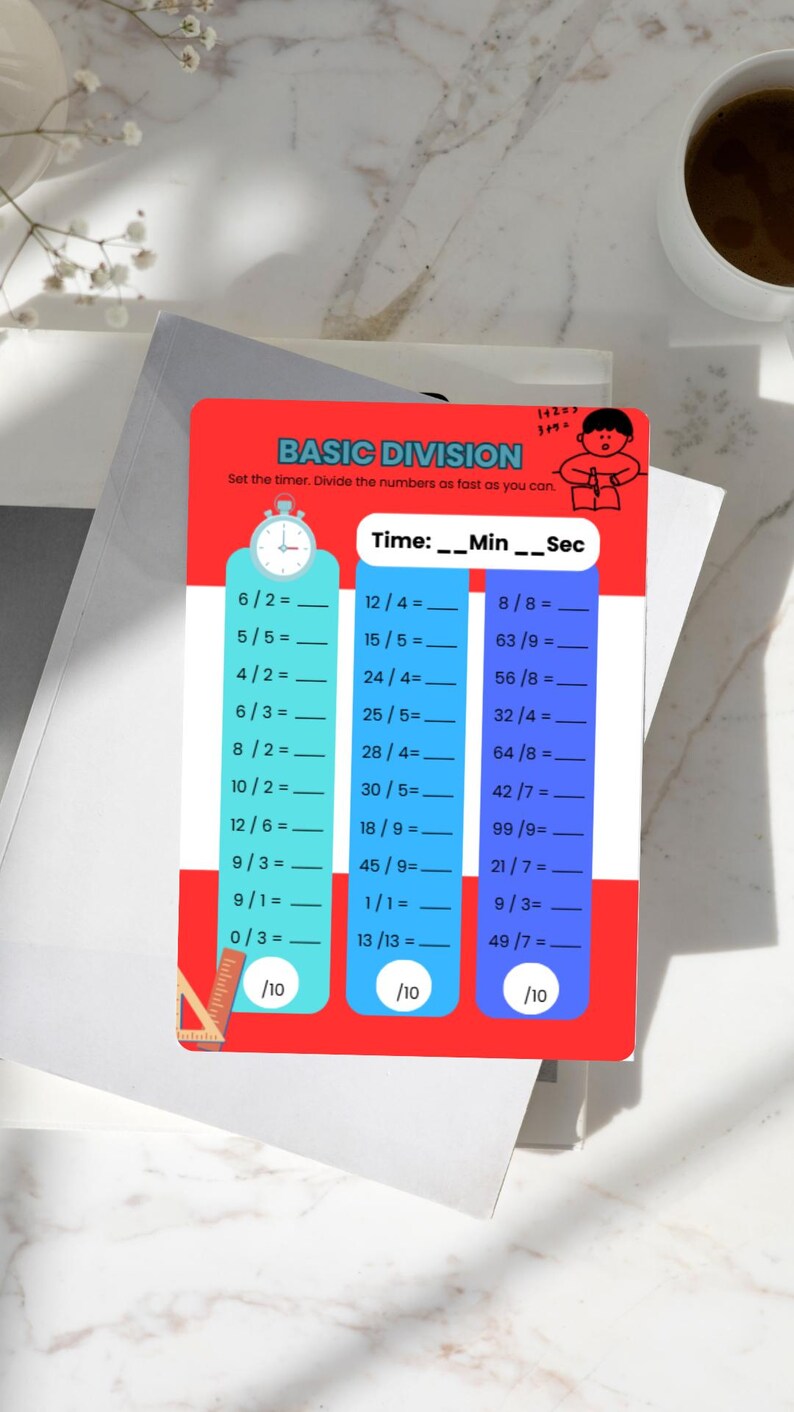 Fun Basic Math Worksheet for Kids | Multiplication, Addition ...