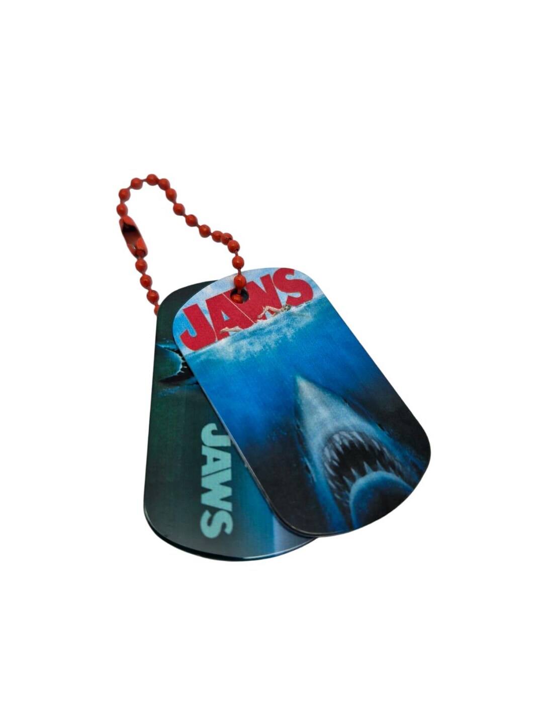 Jaws Movie Retro Army Dog Tags Custom Embossed Personalised Gift ...