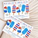 Popsicle Playdate Cards, Summer Play Date Card, Printable Back to ...