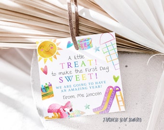 WILD About Pre-k First Day of School Sandwich Bag Treat - Etsy