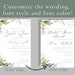 Rustic Golden Moon Printable Wedding Invitations, Celestial Wedding ...