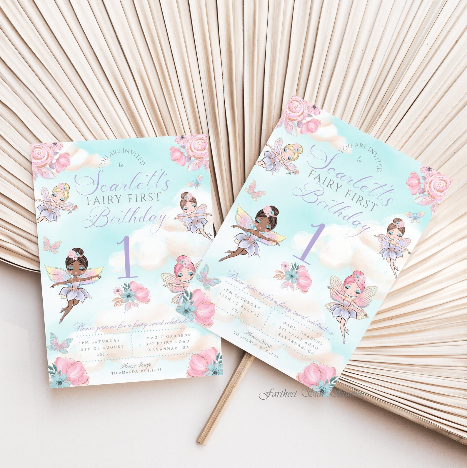 Fairy First Welcome Sign Fairy First Birthday Fairy Birthday - Etsy