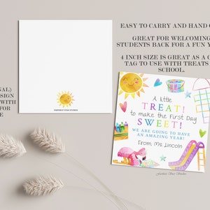 Rainbow Meet the Teacher Flyer, All About My Teacher Template, Editable ...