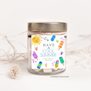 Popsicle Gift Tags, Have a Cool Summer Gift Tag, Summer Gift Tag ...