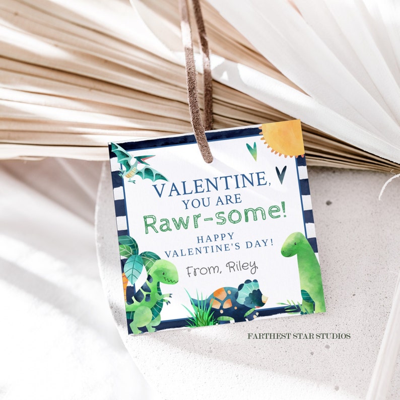 Dinosaur Valentine, Valentine Exchange Cards, Student Valentines ...