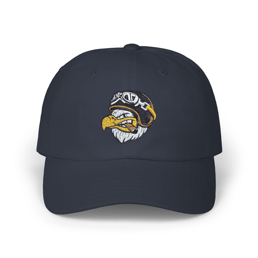 Classic Eagle Dad Cap Embroidery - Etsy