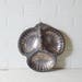 Triple Shell Silver Serving Dish Shell Serving Dish Silver - Etsy