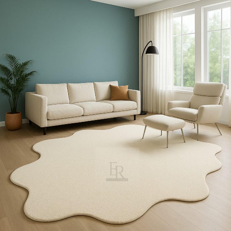 Blob Rug - Etsy