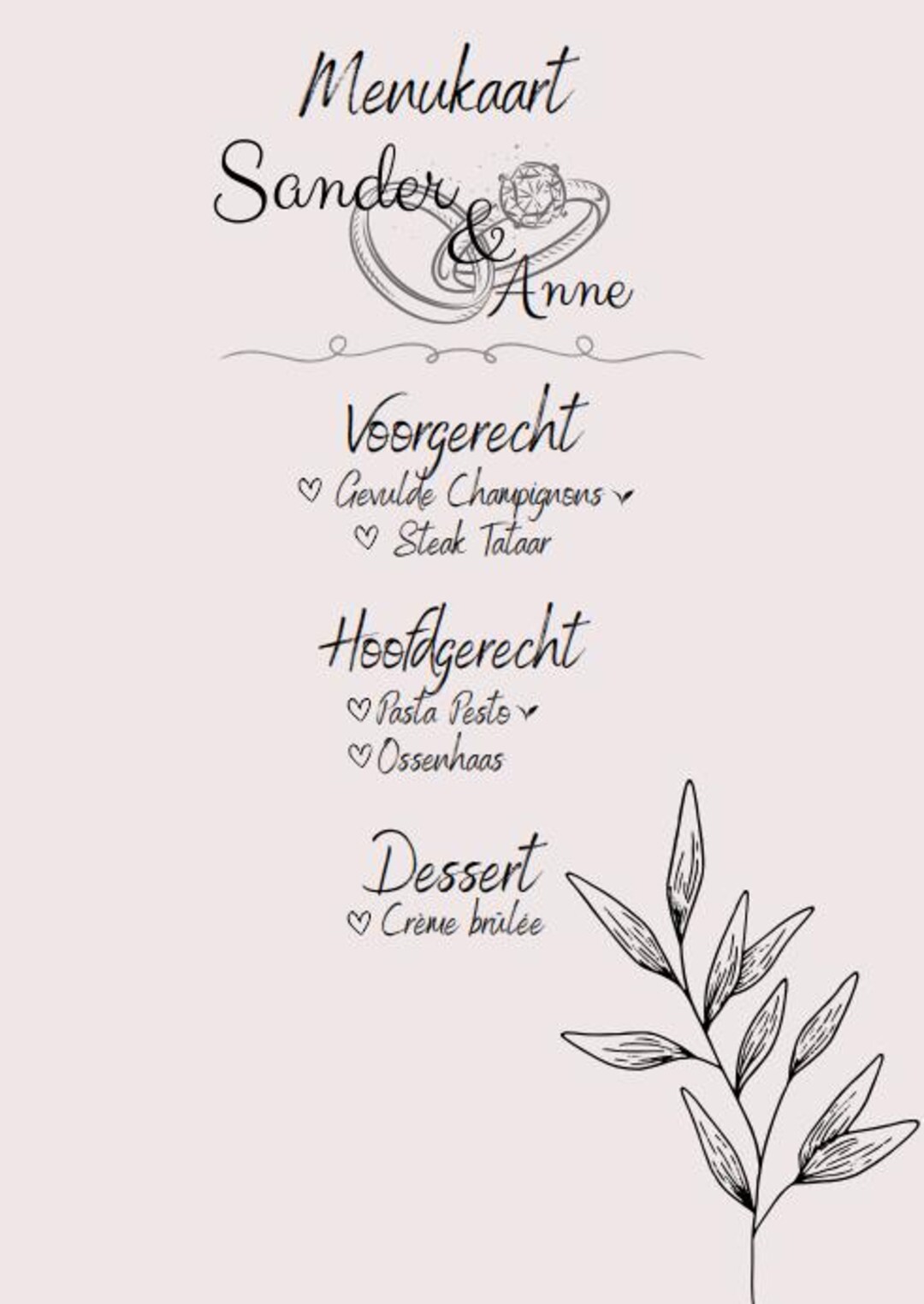 Menu Design - Etsy