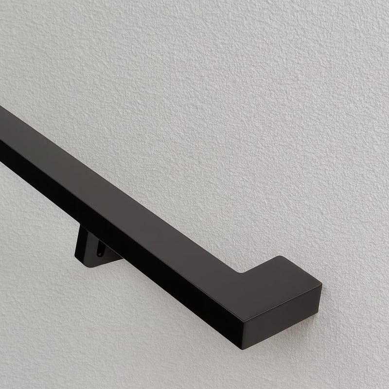 Black Metal Handrail - Etsy