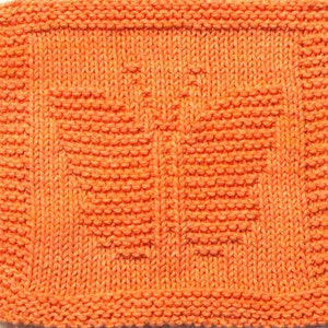 Knitting Cloth Pattern BUTTERFLY PDF - Etsy