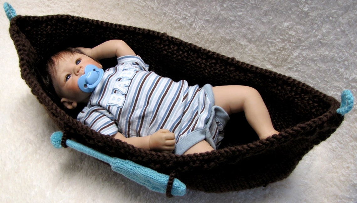 Baby CANOE / PADDLE Knitting Pattern PDF | Etsy