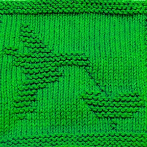 Knitting Cloth Pattern - HUMMINGBIRD and FLOWER - PDF - Etsy