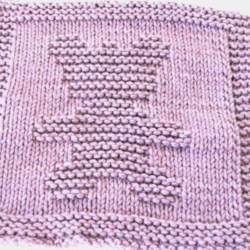 Knitting Pattern for Teddy Bear Washcloth or Afghan Square - Etsy