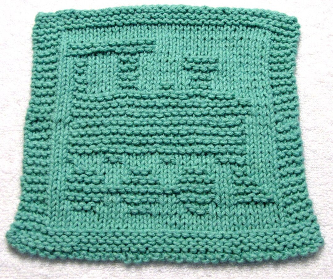 Knitting Cloth Pattern - TRAIN - PDF - Etsy