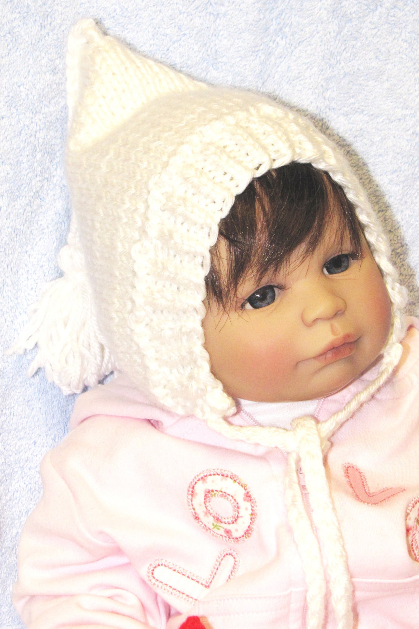 Pixie Baby Hat Knitting Pattern With Tassel in 3 Sizes PDF - Etsy