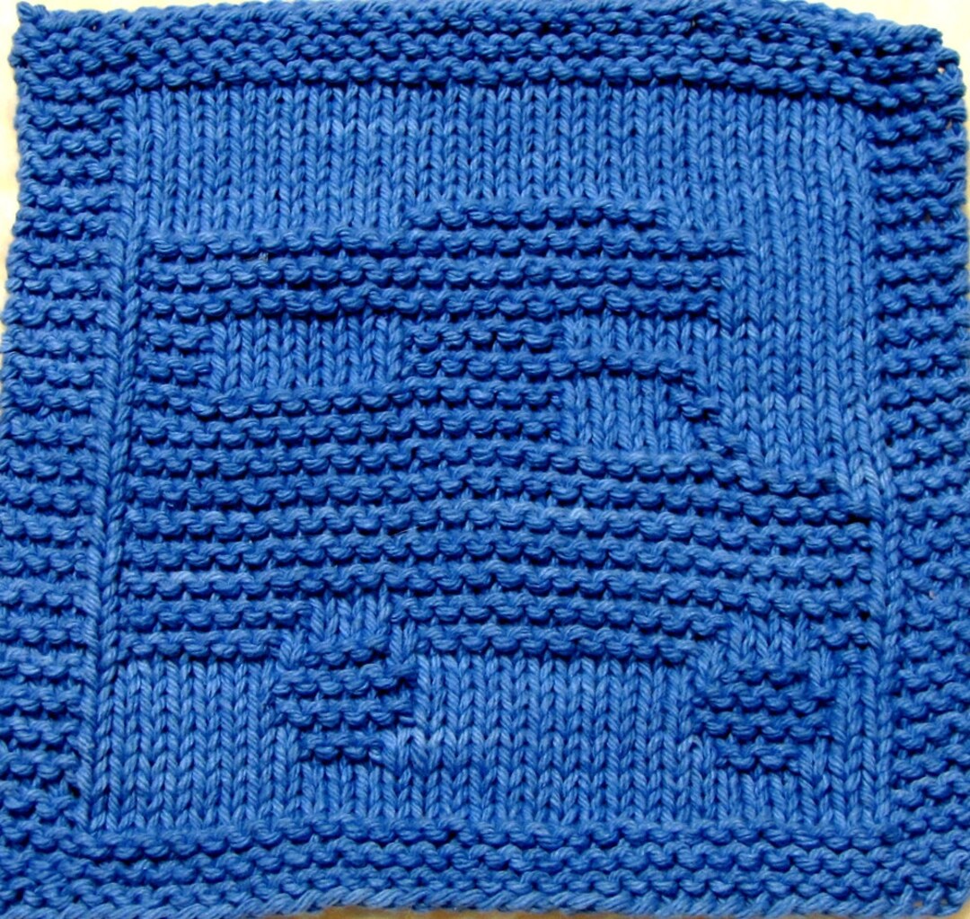 Knitting Cloth Pattern CAMPER PDF - Etsy