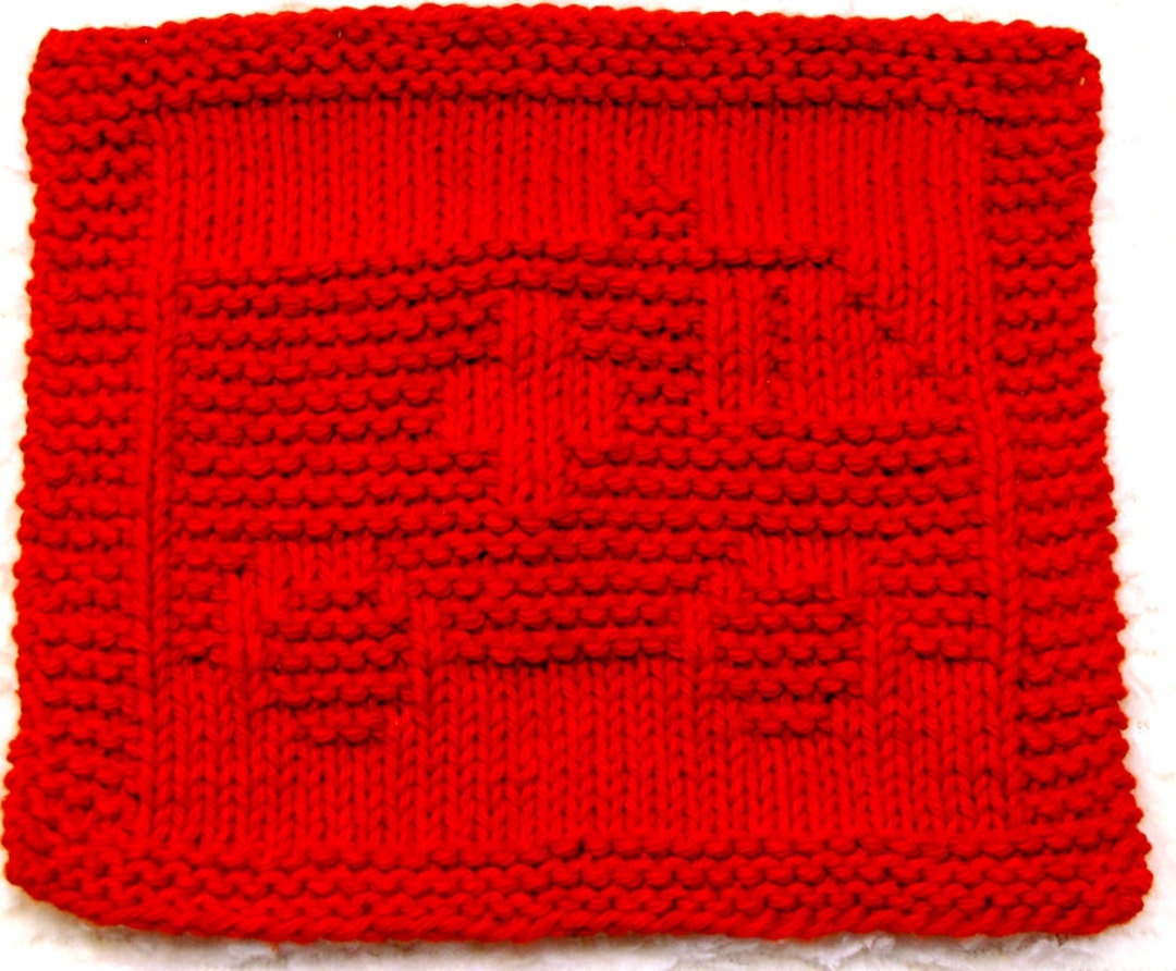 Knitting Cloth Pattern AMBULANCE PDF - Etsy