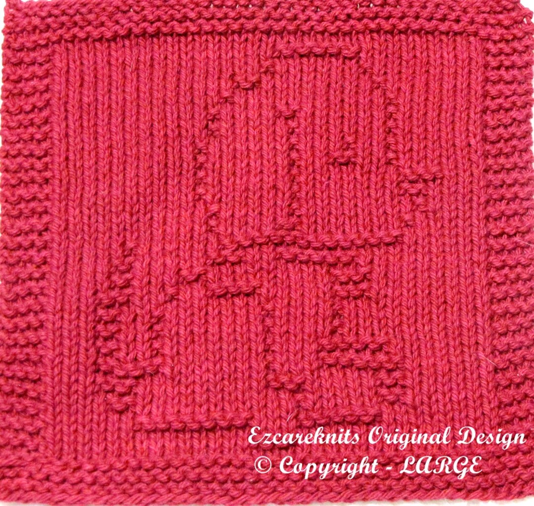 Knitting Cloth Pattern ROVER - Etsy